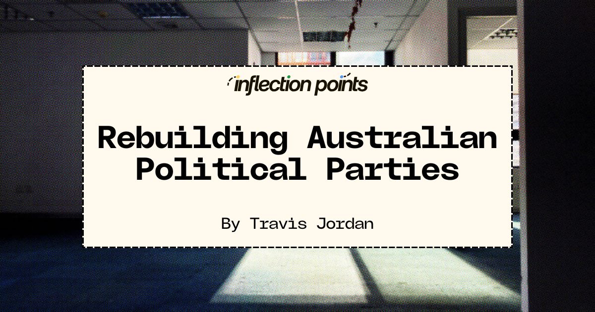 Rebuilding Australian Political Parties | Inflection Points